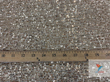 silver sequin fabric