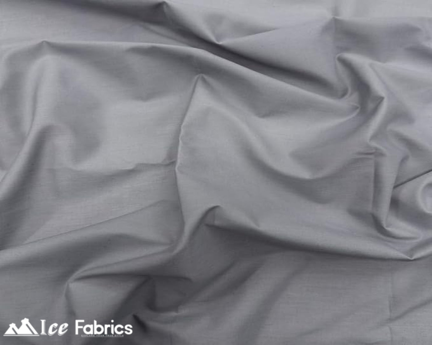 Silver Fabric - Luxury Fabric by the Yard | Ice Fabrics