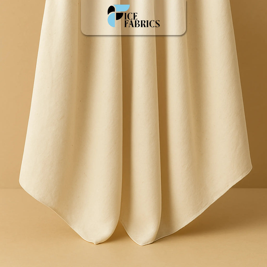 Unbleached Cotton Muslin Fabric | 100% Cotton Muslin