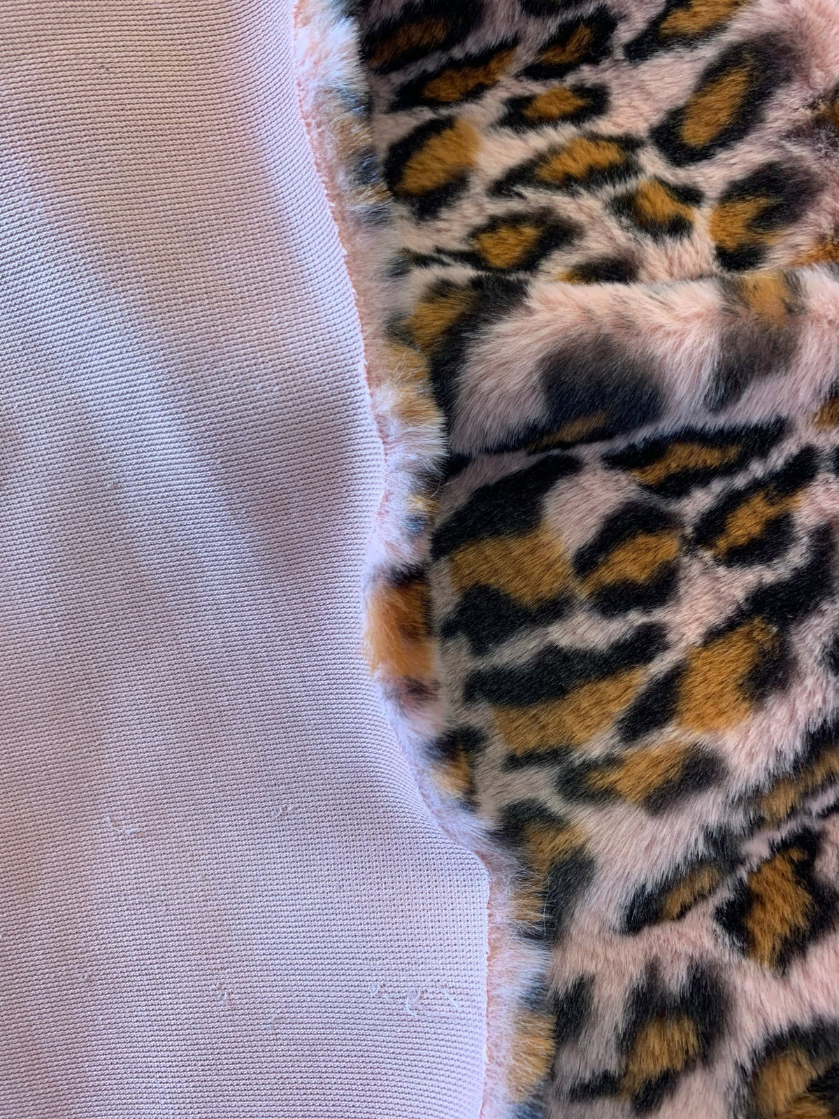 Shop Leopard Print Fake Faux Fur Fabric By The Yard