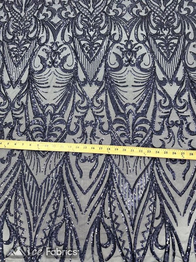 Buy New Embroidered 4 Way Stretch Spandex Sequin Fabric