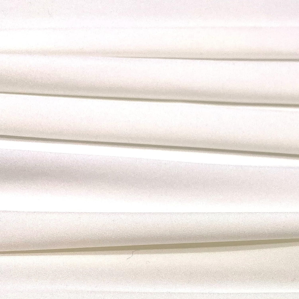 Off White Luxury Jordan Nylon Spandex Fabric By The Yard
