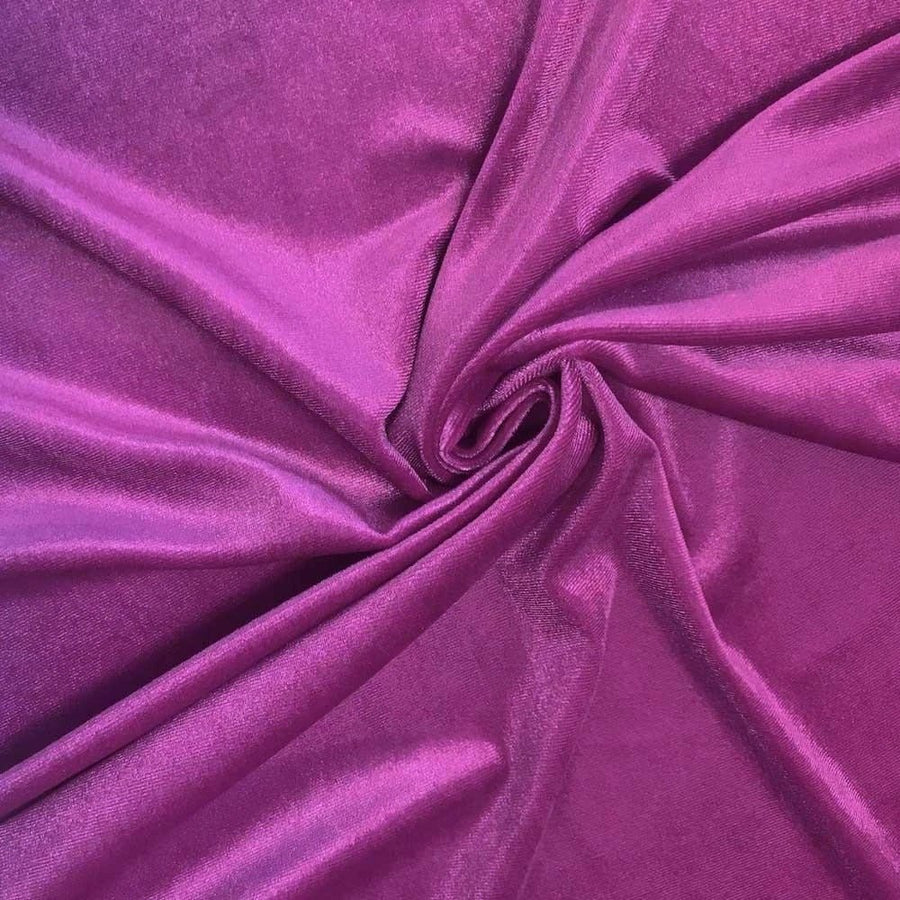 Polyester 58/60" Stretch Velvet Fabric By The Yard