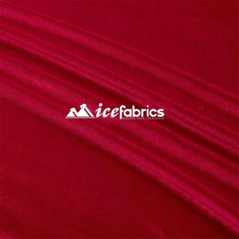 Shop High-quality Red Velvet Fabric by the Yard