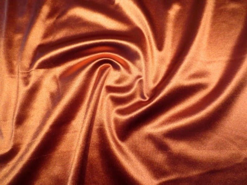%5 Stretch Satin Fabric Spandex Fabric BTY - IceFabrics