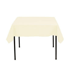 Washable Polyester 60 x 60 Inch Square Tablecloth - IceFabrics
