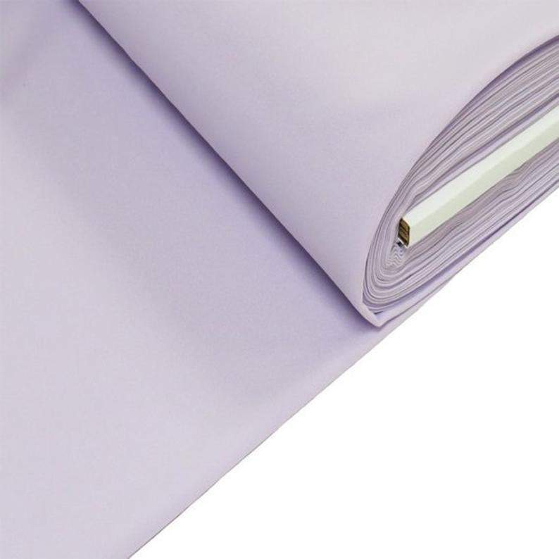 Buy Premium Quality Wholesale Light Lilac Poly Poplin Fabric